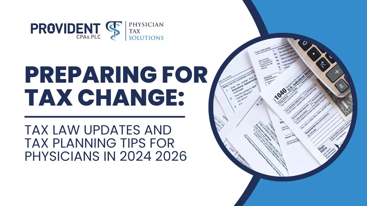 Preparing for Tax Change: Tax Law Updates and Tax Planning Tips